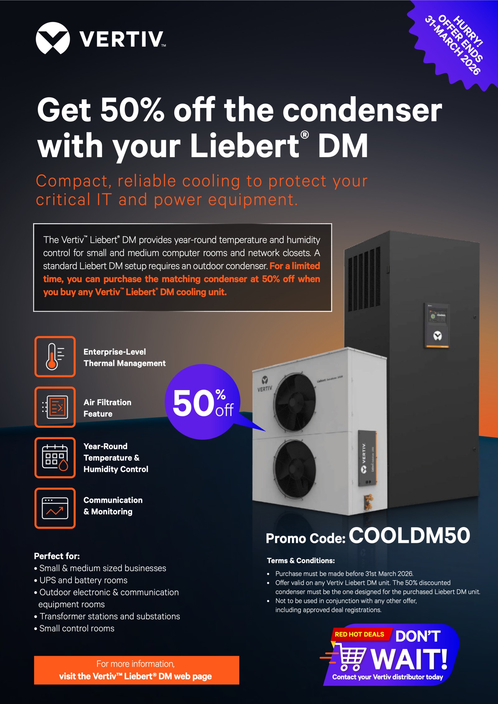 Power Quality Group - DM Promotion from PQG & Vertiv